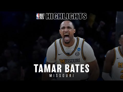 2025 NBA DRAFT HIGHLIGHTS: Tamar Bates | Missouri