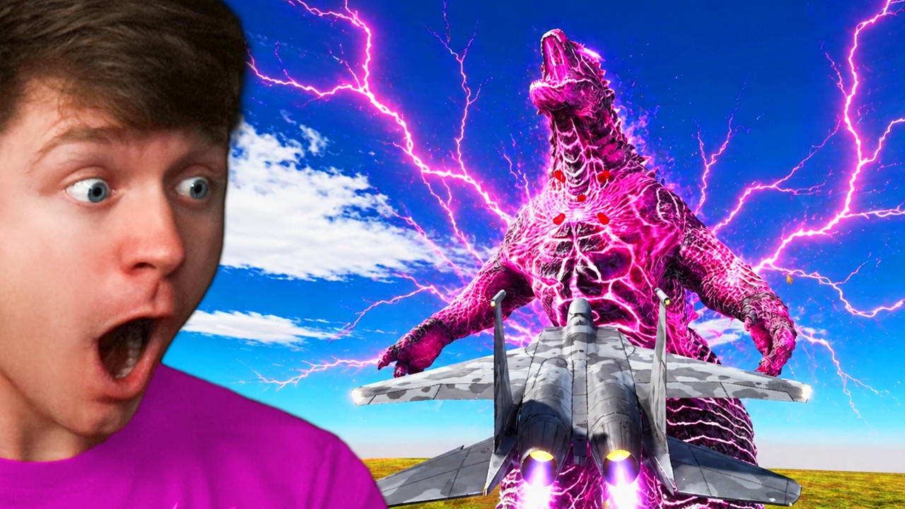GODZILLA KAIJU vs JET ARMY in ARBS!?