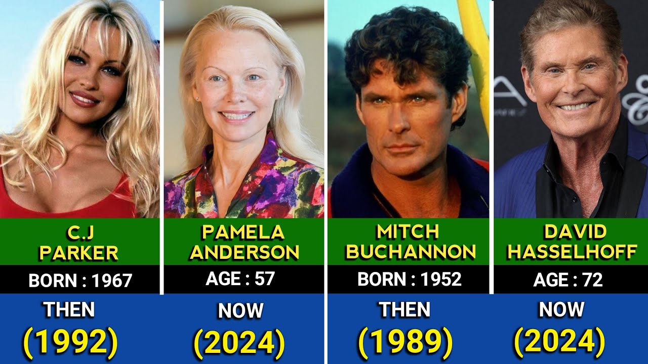 Baywatch 1989 Cast Then And Now