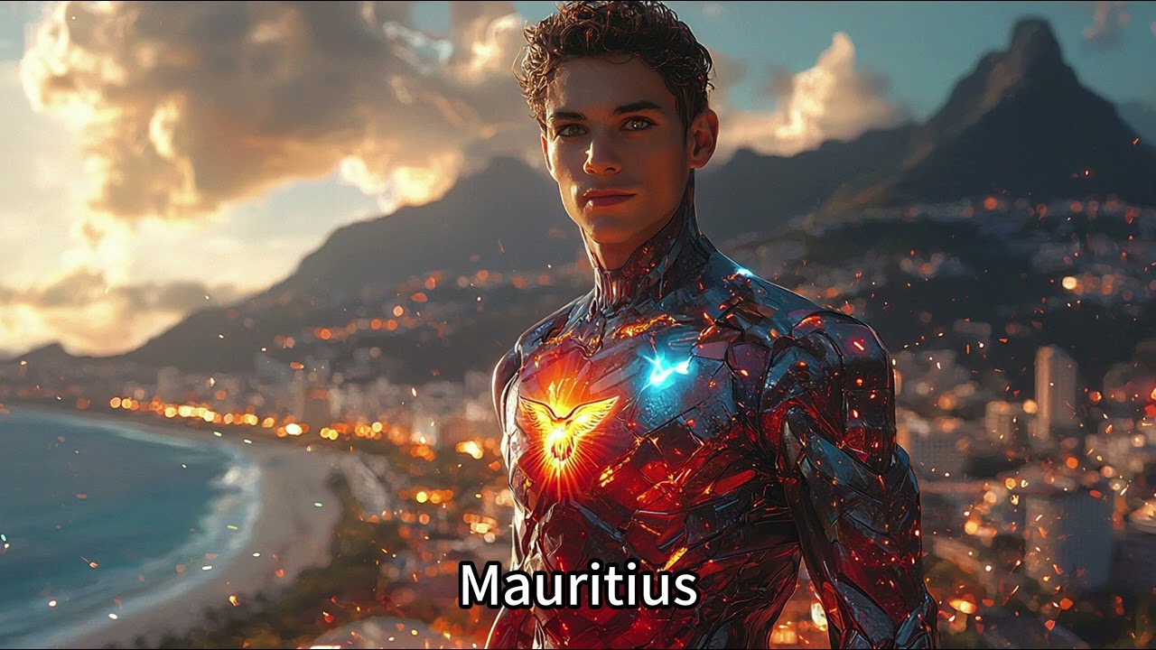 Asking AI To Create All Countries as Marvel Heroes!