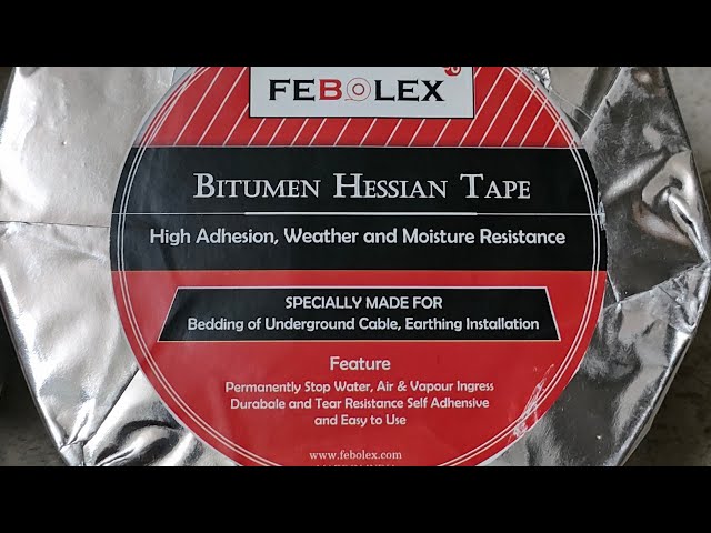 Bitumen Tape - Bitumen Impregnated Hessian Tape Trader - Wholesaler ...