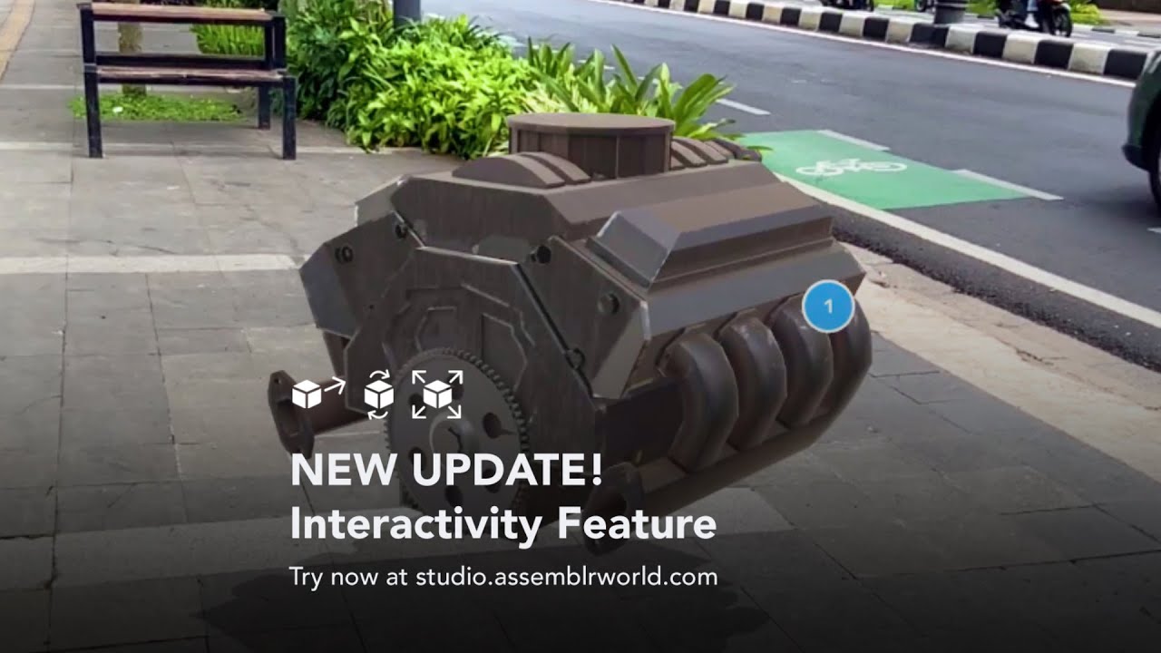 Assemblr Studio Web’s New Feature: Interactivity!