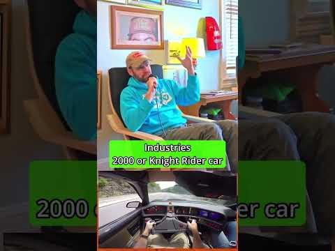 Driving K.I.T.T. the Knight Rider Car is a bizarre experience. # ...