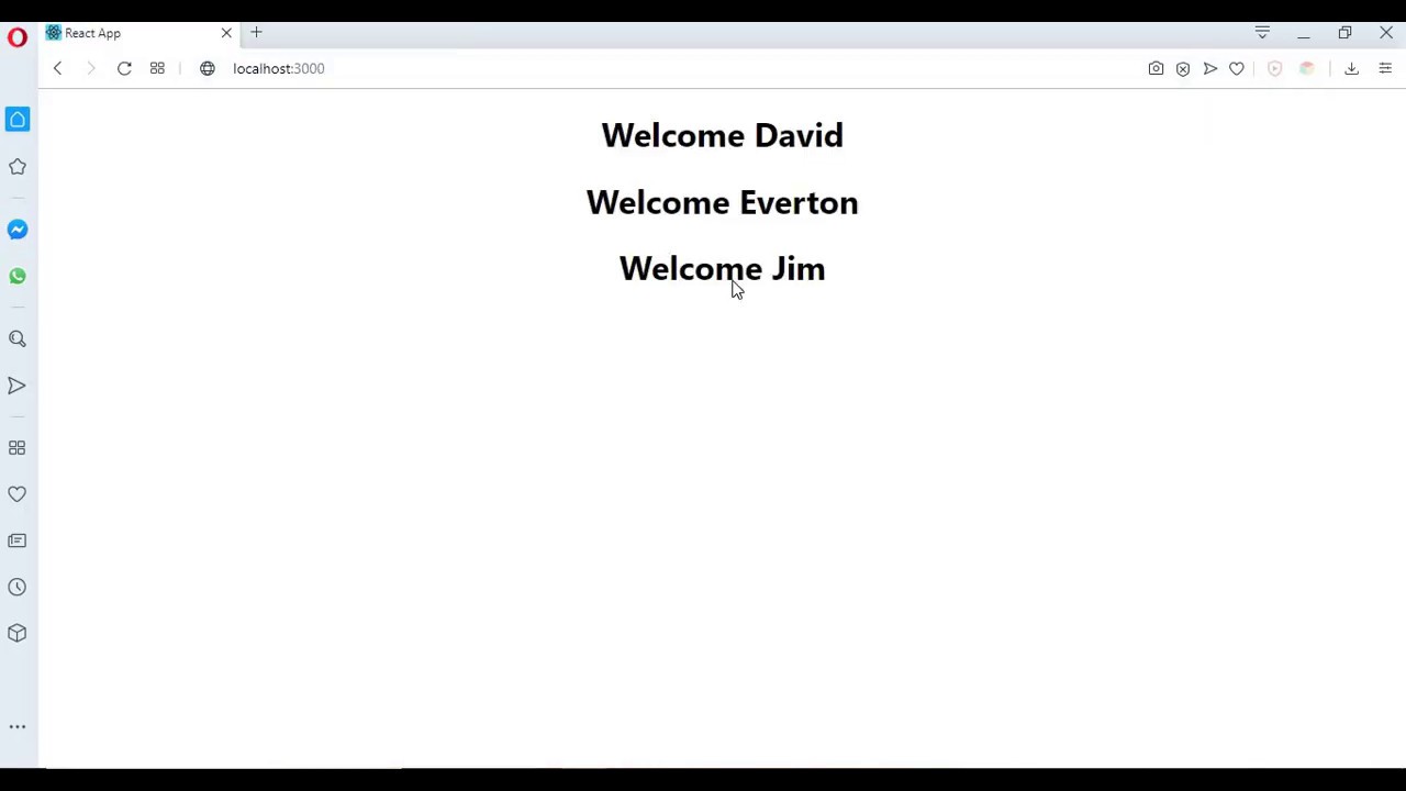 Tutorial 24 Rendering List in React JS having arrays as input