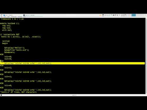 02 Simulation and Testbenches in Verilog