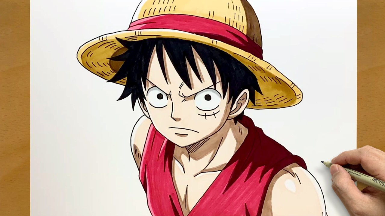 Learn to Draw Luffy from One Piece – Step by Step Art