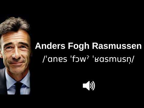 🇩🇰 How to pronounce Anders Fogh Rasmussen (CORRECTLY!)