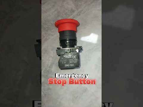 Emergency Stop Push Button with NO/NC Point #shorts #viralshorts2023 #tradingshorts