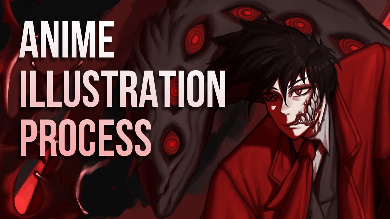 Hellsing Alucard || DIGITAL ART PROCESS