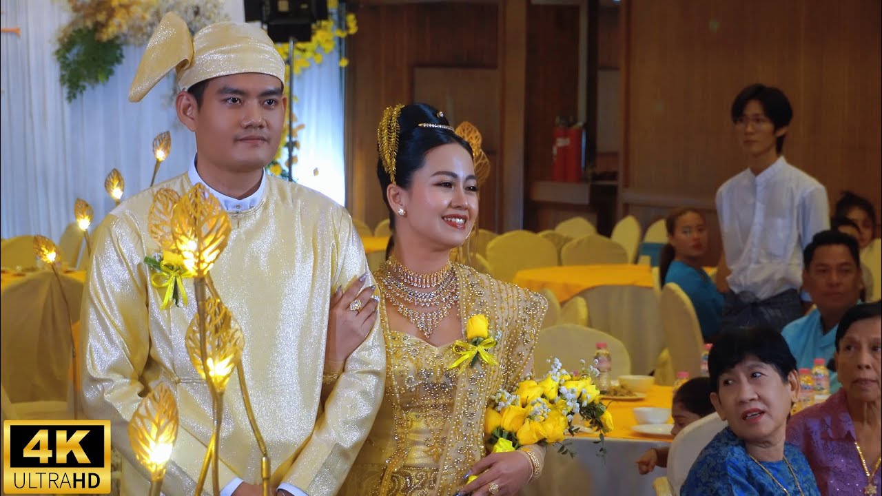 Traditional Myanmar Wedding Ceremony | Love, Culture & Traditions
