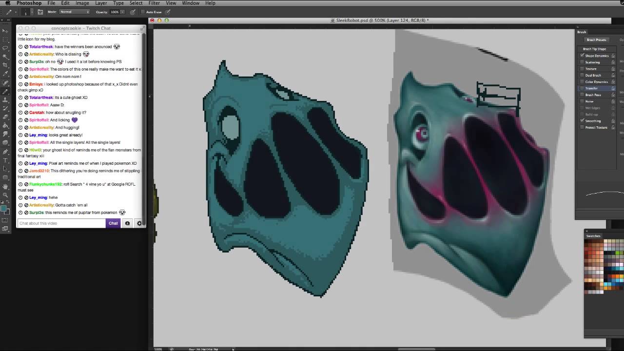 Livestream: Pixel Art Demo and Halloween Contest Results