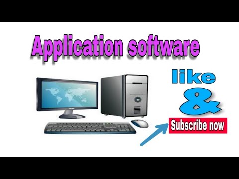 What is Application software