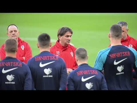 Trening hrvatske reprezentacije uoči utakmice Turska - Hrvatska