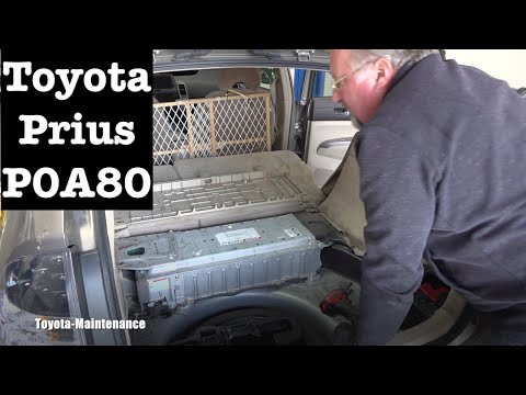 Toyota Prius code P0A80 - Hybrid Battery Pack over temperature