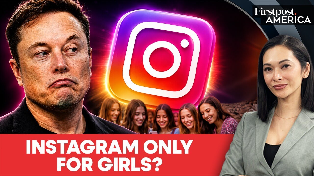 Elon Musk Slammed Over 'Instagram Is For Girls' Remark | Firstpost America | N18G