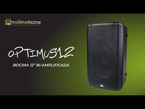 OPTIMUS12 - Bocina Bi-Amplificada 12" SCHALTER