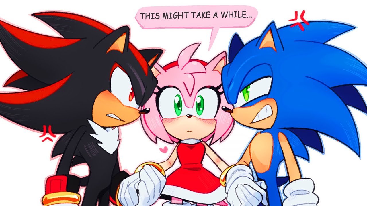 Two Boyfriends...?! - Sonic x Amy (Sonamy) Comic Dub Compilation