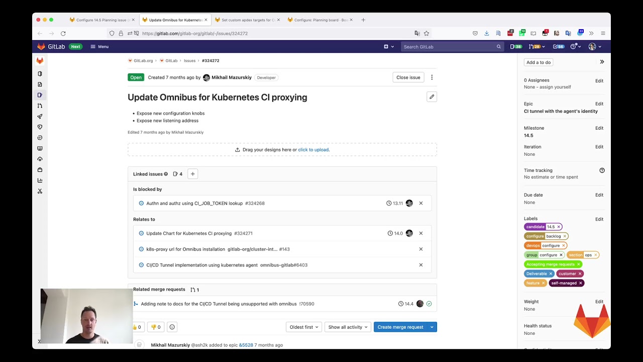 GitLab 14.5 Kickoff - Configure:Configure