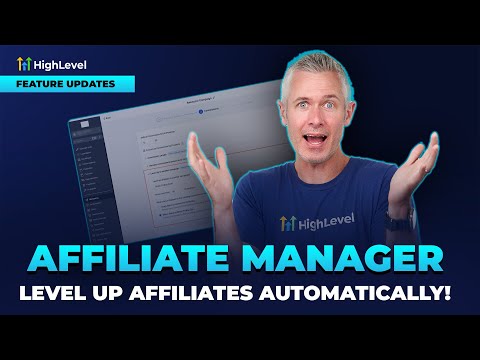 Affiliate Manager Level Up Affiliates Automatically!