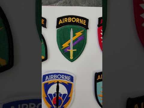 US Army patches US Special Operations Commands