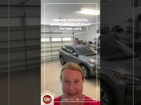 Real estate ride! Oversized two car garage!