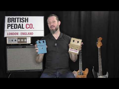 British Pedal Company Shatterbox Fuzz MARC BOLAN T-REX Gold | Reverb