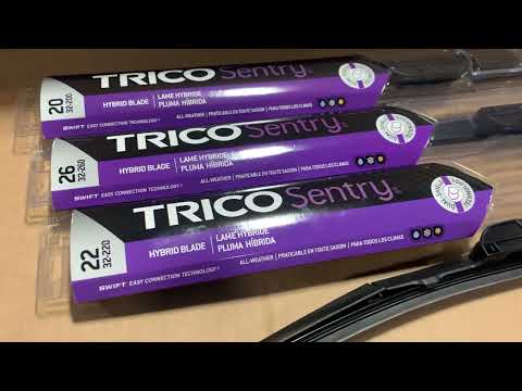 Trico Sentry Wiper Blades | Low-Profile, All-Weather Wiper Blades