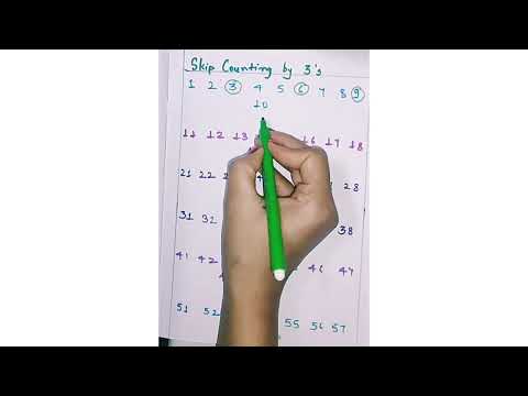 Skip Counting by3 |Kids lkg ukg worksheet @PebblesHindi #youtube #youtubevideo
