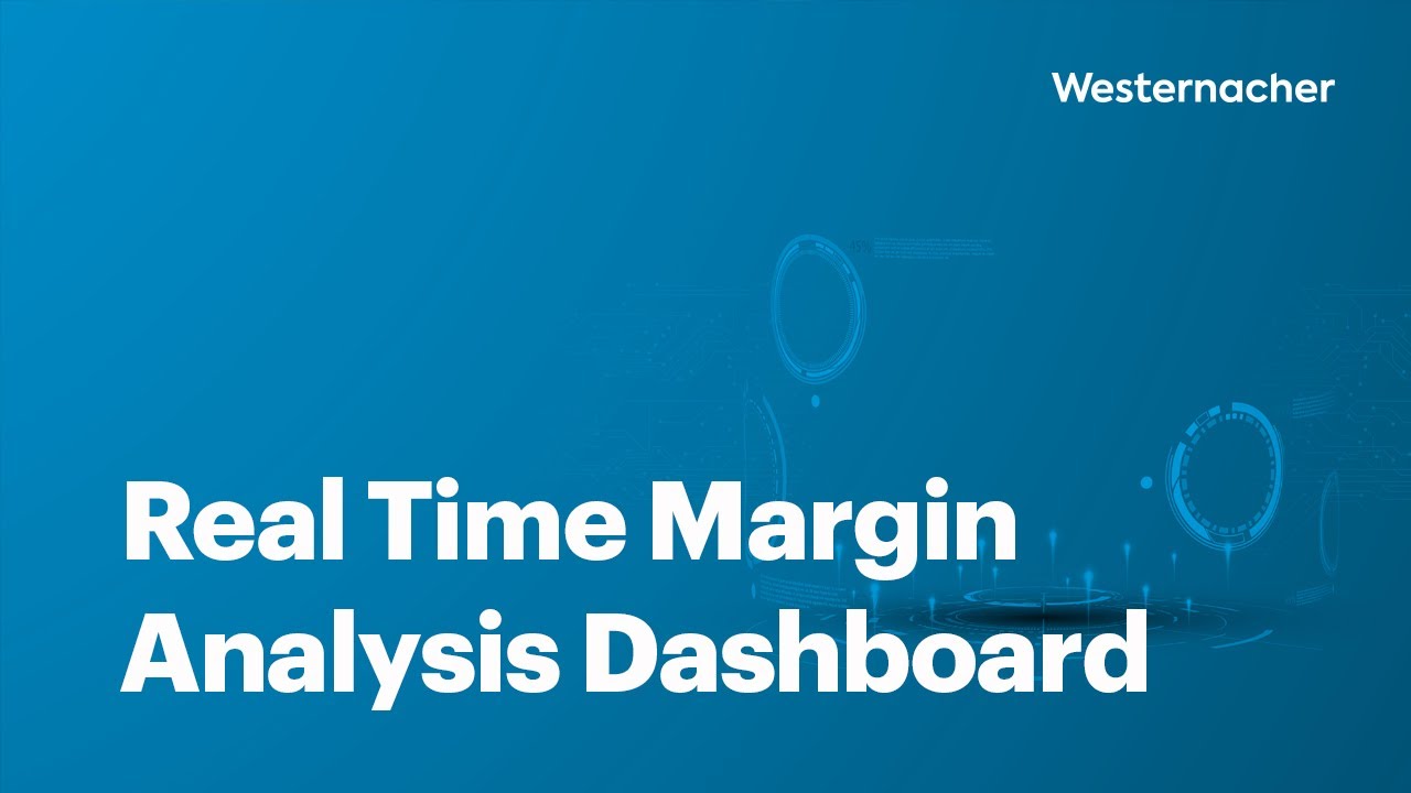 Margin Analysis Dashboard Demo