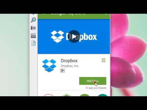How to install third party app like dropbox in Facebook messenger android app