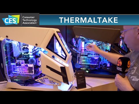 CES 2020: Thermaltake RAM, Cases, Fittings, Coolers and More!
