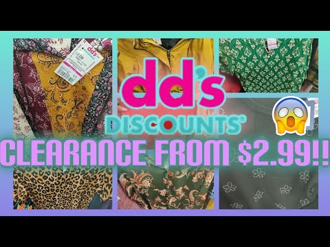 😱DDS DISCOUNTS CLEARANCE RACK!! FROM $2.99 DDS DISCOUNTS SECCIÓN DE REMATE DESDE $2.99🔥