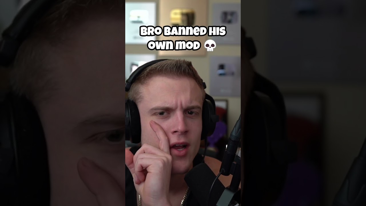 Joe Bartolozzi bans his own mod #twitch