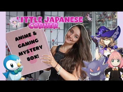 Anime & Gaming Mystery Box! – Little Japanese Corner – Genshin Impact, Spy x Family, Pokémon & More!