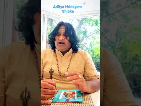 Aditya hridayam shloka