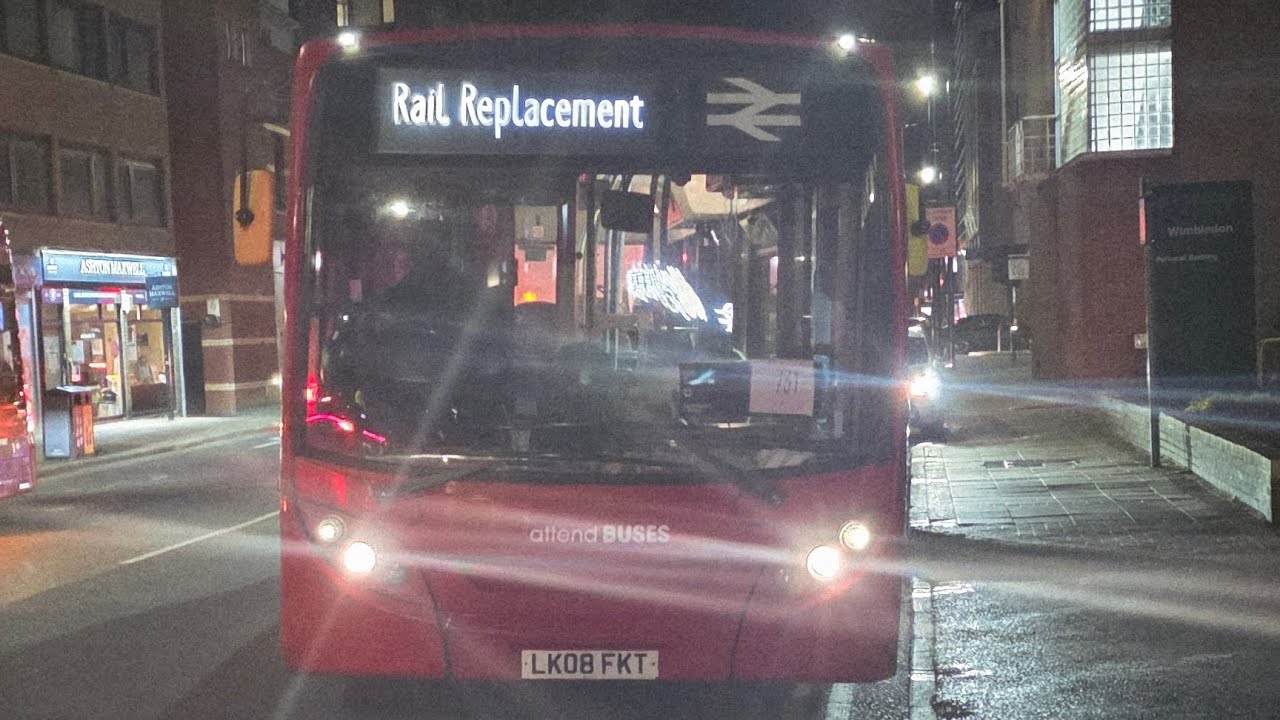 Still Going Strong: Attend Buses ADL Enviro 200 Dart Ex Metroline DE1586 LK08 FKT SWR RR