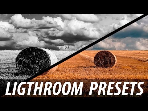 Adobe lightroom Free presets for landscape photography