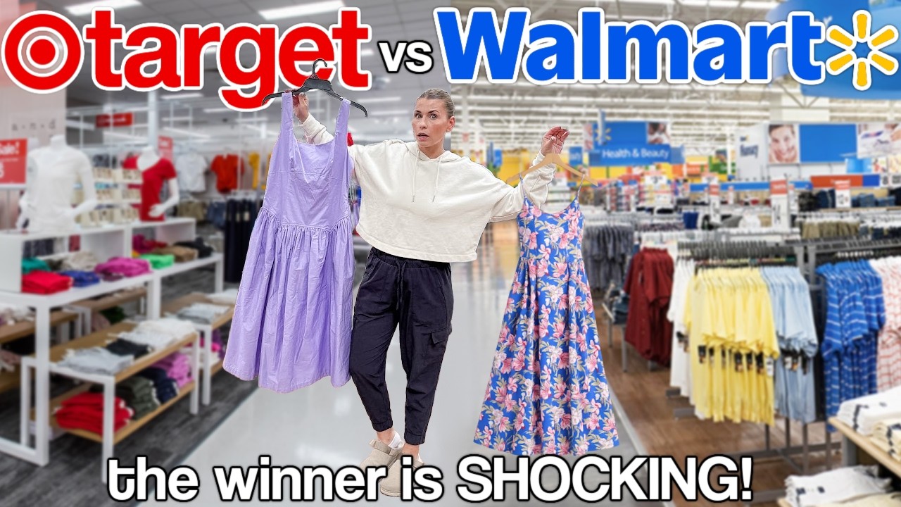Target vs Walmart... the Winner Will SHOCK You!! 👗😳 HEAD TO HEAD Spring Fashion Showdown