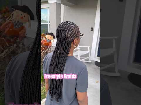 Cute Simple Alicia Keys Braids! #hairbraids #naturalhairstyles #aliciakeys