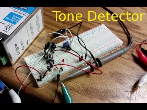 Tone Detector circuit used with FLDIGI to send CW to radio