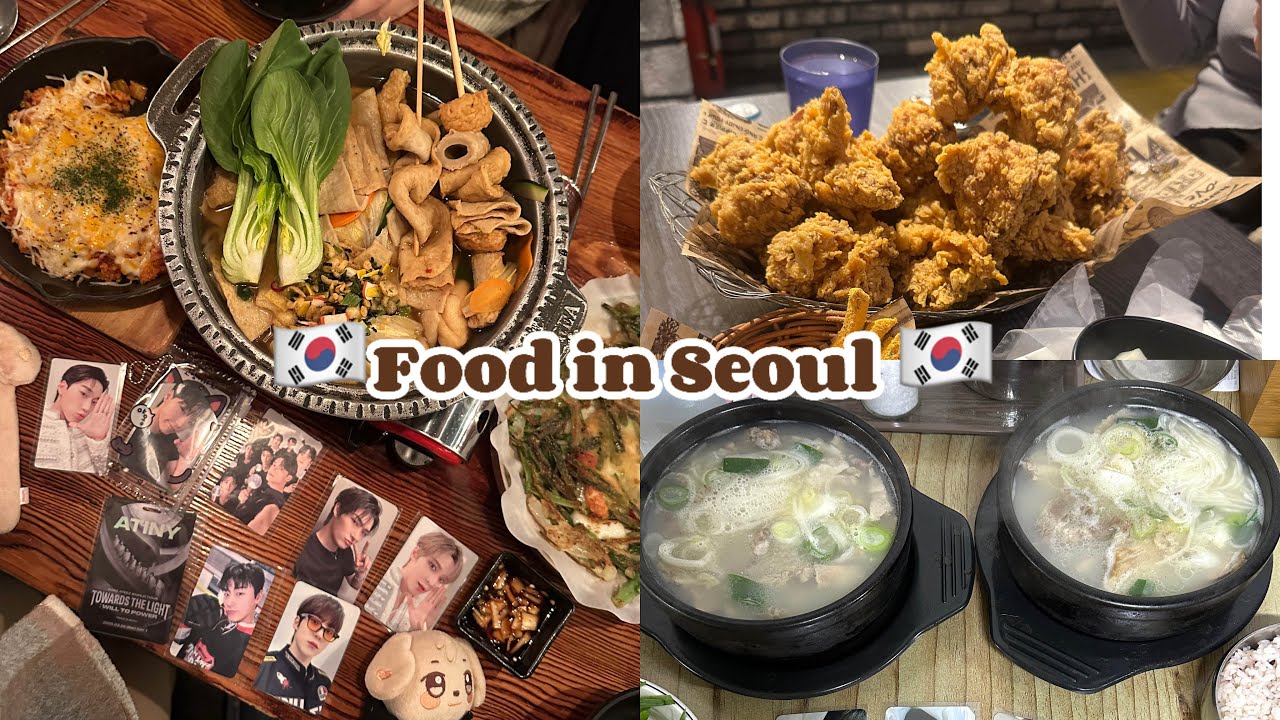 What I Eat In Seoul 🇰🇷 7 Days