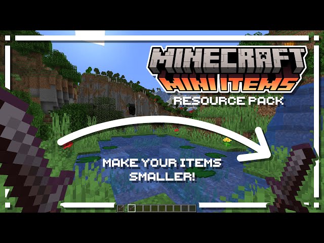 Mini Items Minecraft Texture Pack