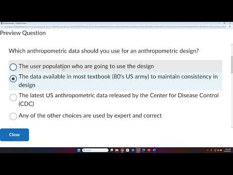 Correct Use of Anthropometric Data: A Common Mistake Explained