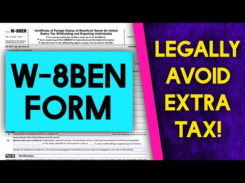 Why You NEED a W-8BEN Form To Invest in US Stocks in the UK