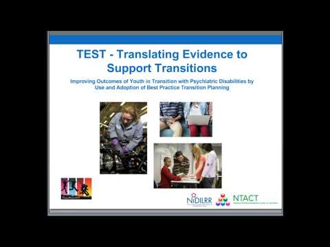 Research to Practice in the NIDILRR Community: Translating Evidence to Support Transitions