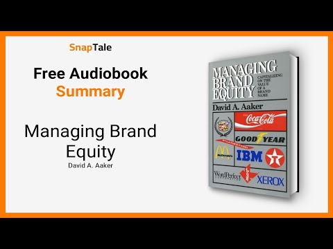 Managing Brand Equity by David A. Aaker: 11 Minute Summary