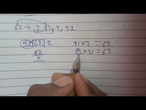 factors of 62