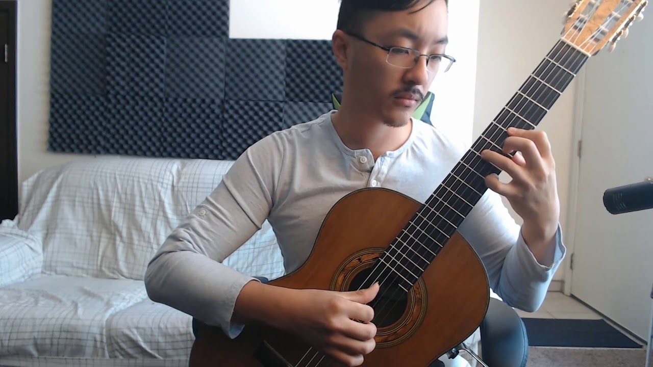 Capricho Arabe by Francisco Tarrega, performed by Martin Ly