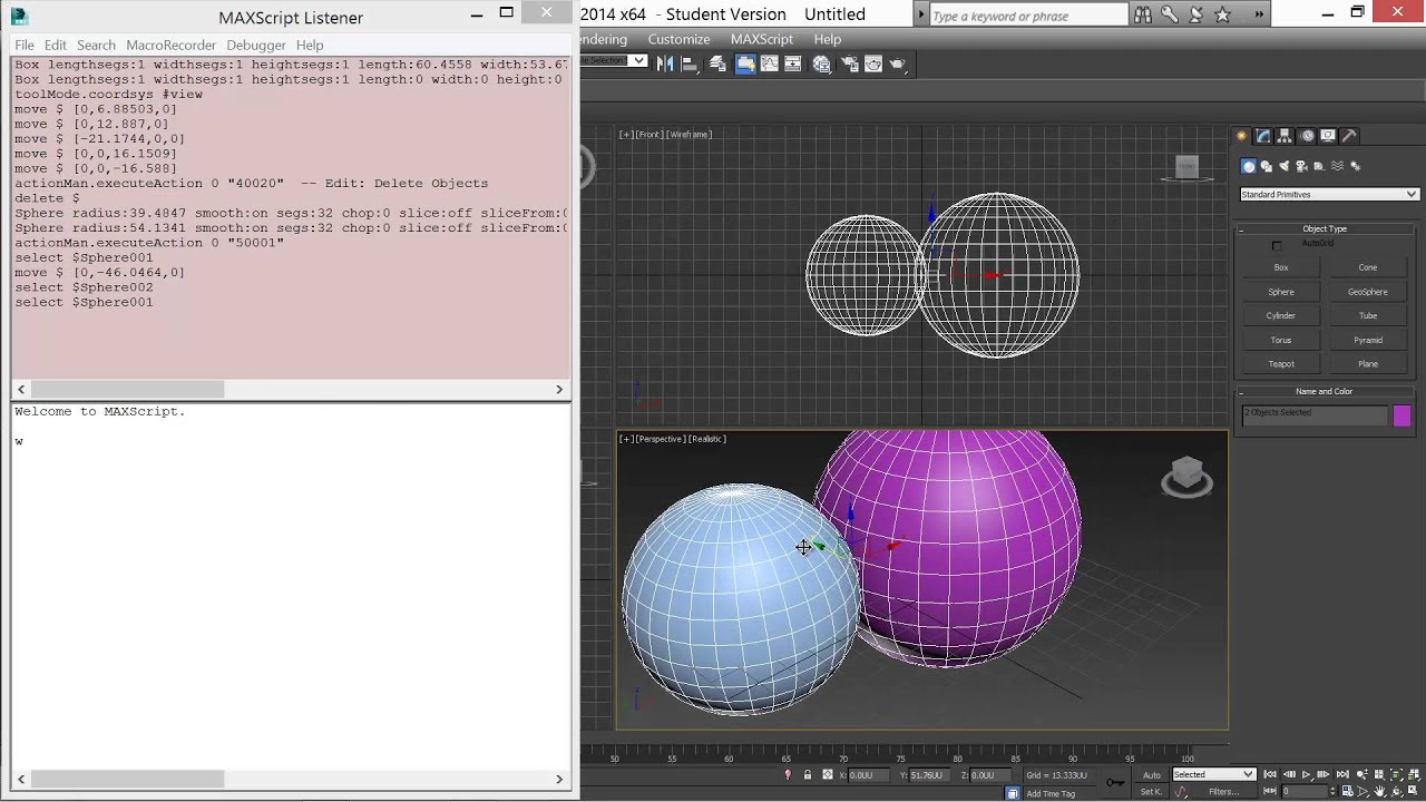 MAXScript Introduction 01