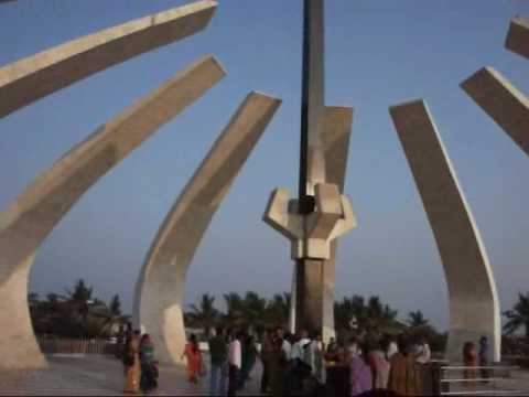 Kannagi statue, MGR and Anna Samadhi in Singara Chennai. | kaverikkarai